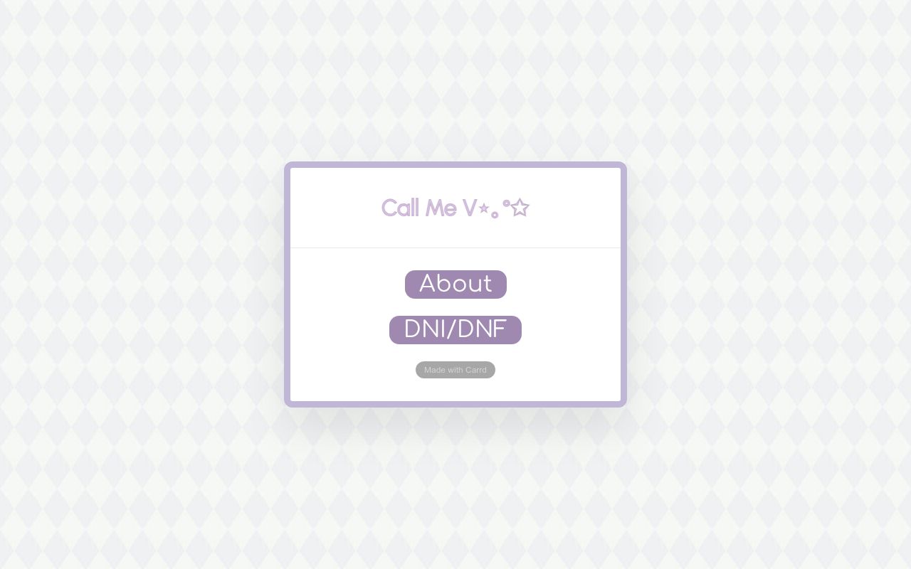Call Me V.